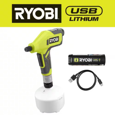 USB Lithium Cordless Compact Sprayer with 2.0 Ah Battery and Charging ...