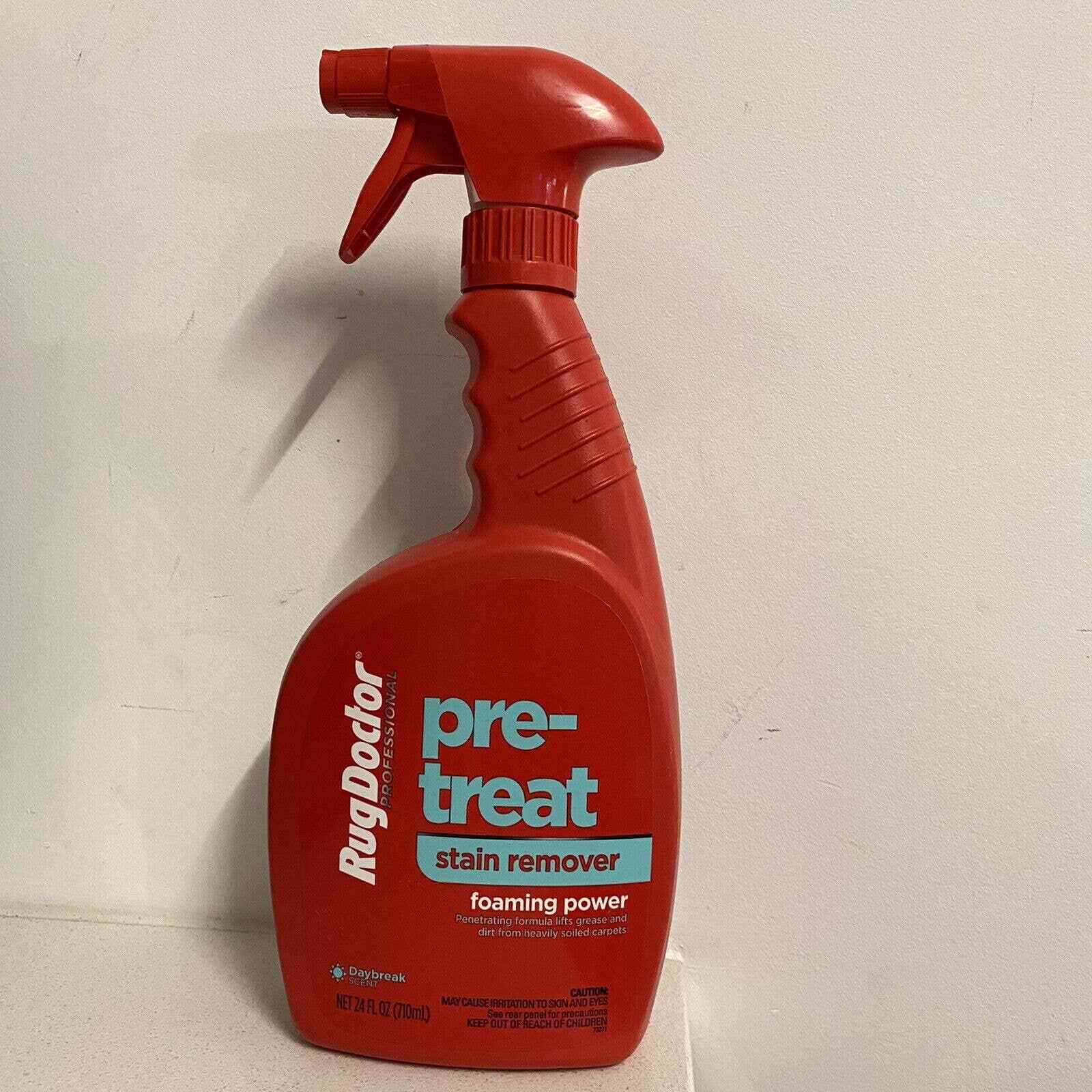Rug Doctor Professional Pre Treat Stain Remover Foaming Power Spray New 24 Oz | eBay