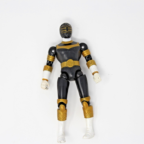 1996 Bandai Power Rangers Zeo Gold Ranger 8" inch, Black, golden | eBay