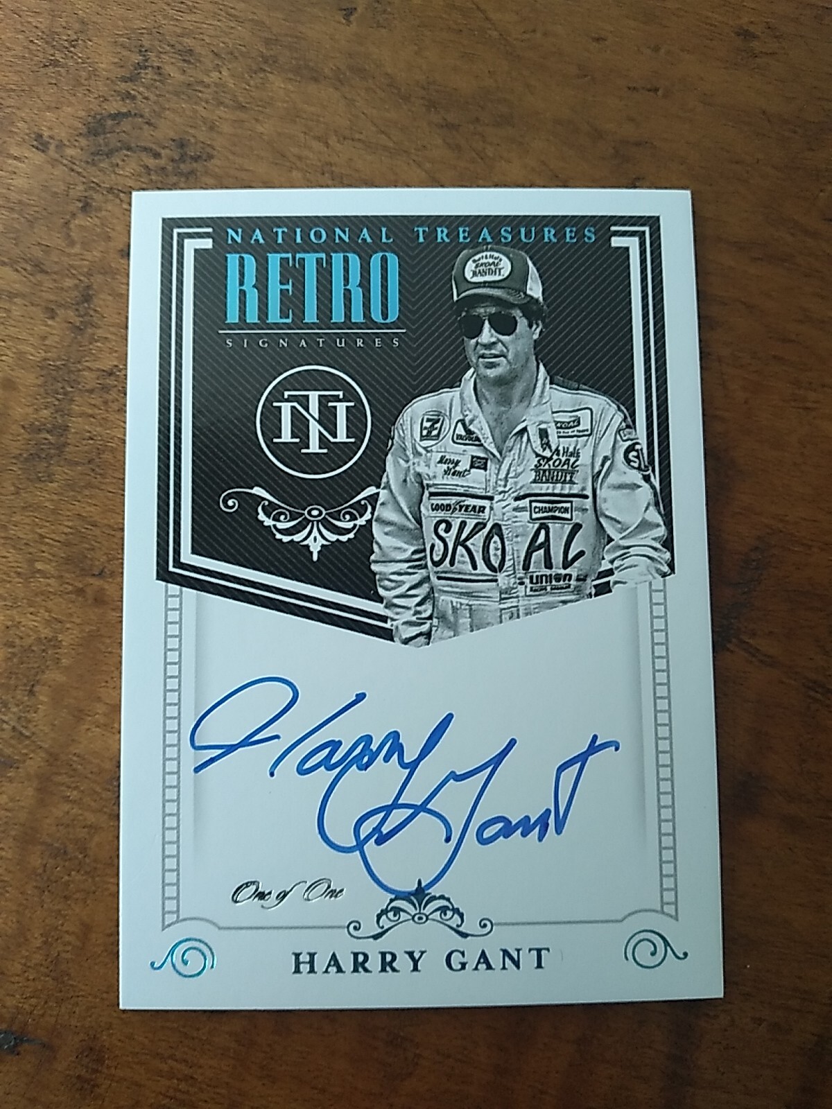 Harry Gant 2020 National Treasures NASCAR #LS-HG Legendary Signatures ...