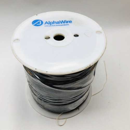 ALPHA WIRE 3075 HOOK-UP STRND 18AWG SLATE 1000' 3075 (16/30) TC | eBay