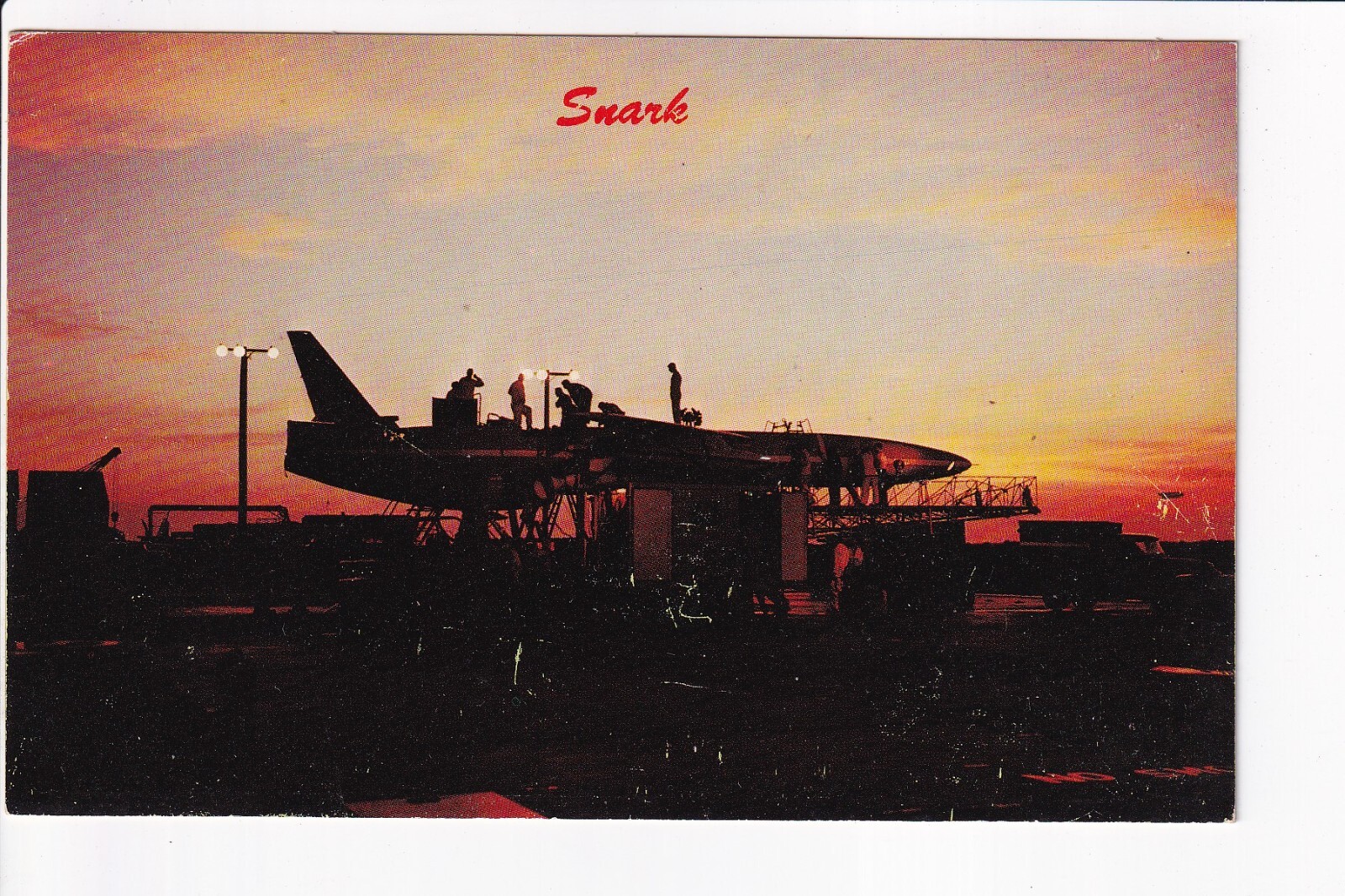 Vintage Postcard Air Force Missile Test Center U.S.A.F. AM-62 Northrop ...