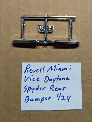REVELL MIAMI VICE DAYTONA SPYDER REAR BUMPER NEW!!! 1/24 | eBay