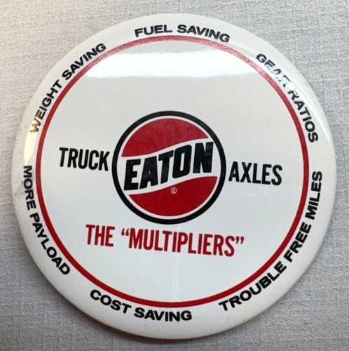 Vintage EATON Truck Axles-The Multipliers-Cork Bottomed Coaster | eBay