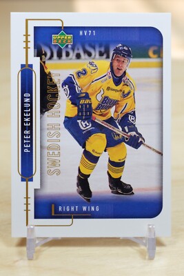 1999-00 Upper Deck Swedish Base #95 Peter Ekelund - HV71 | eBay