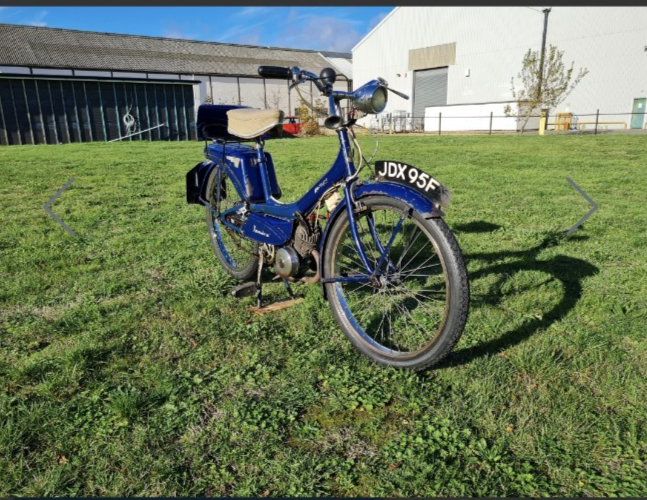 1968 Raleigh Runabout Moped Scooter Historic Vehicle In Original ...