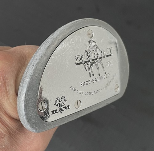 Ram Golf Zebra Face Balanced Mallet Putter 34-1/2” Steel Shaft RH Golf ...