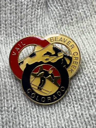 Vintage VAIL/BEAVER CREEK Colorado CO Ski Resort Pin Pinback | eBay