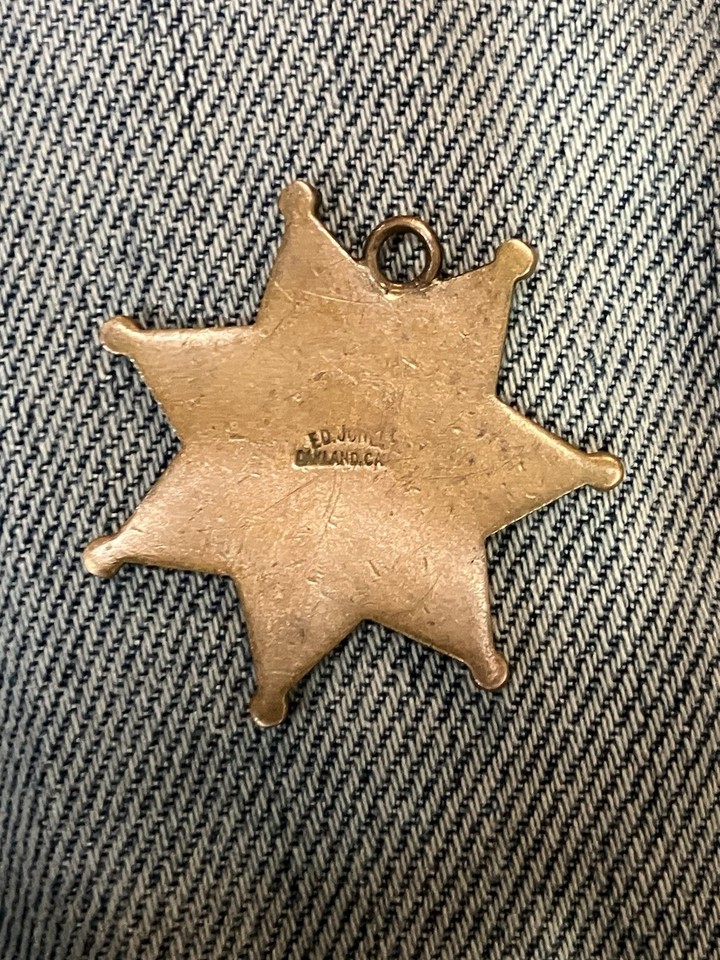 Early To Mid 1900’s Deputy’s Wife Alameda Co #336 Commemorative Badge ...