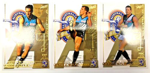 2002 SELECT AFL SPX CARD ALL AUSTRALIAN TEAM CARD FULL TEAM SET-PORT ...