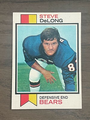 1973 Topps Steve DeLong #63 Chicago Bears | eBay
