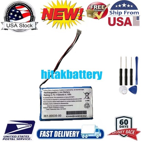 361-00035-00 Battery for Garmin Edge 800, 810, Touring Plus GPS Cycling ...