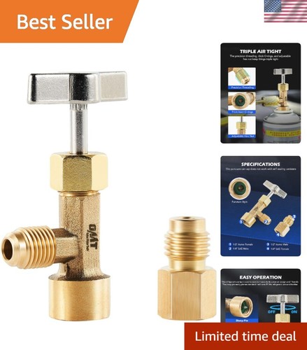 R134a Can Tap, Puncture Style R134a Refrigerant Dispenser with Tank ...