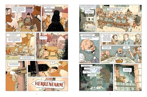 R. (Daniel Jaquette) Rodolphe Patrice Le Farm der Tiere: Graphic Novel ...