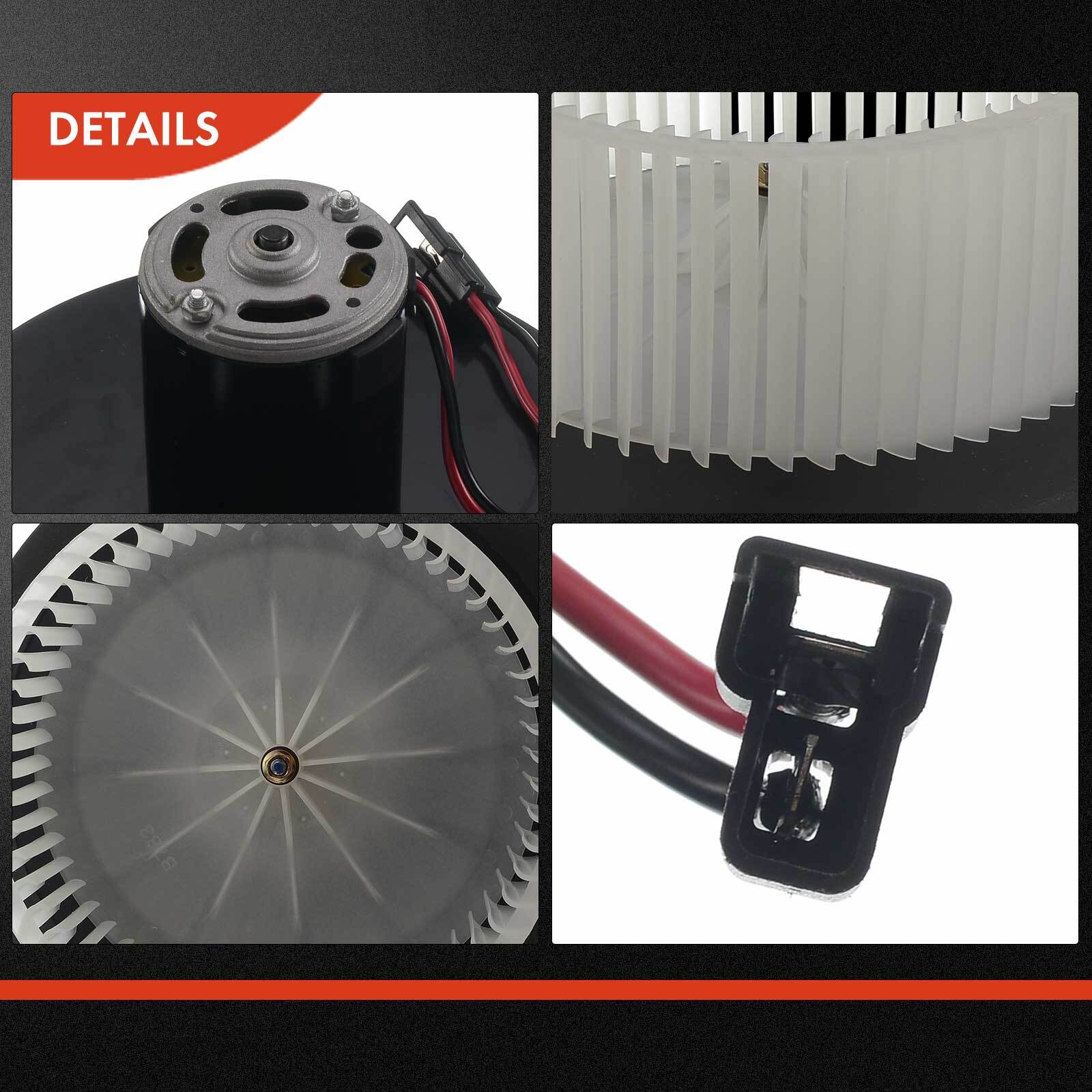 Blower Motor w/ Wheel 12V for John Deere 7720 7820 7920 8120 Tractors ...