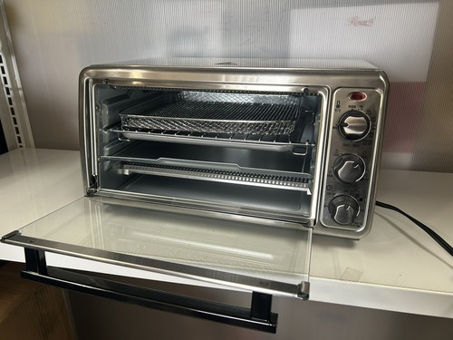 Hamilton Beach 31413 Sure-Crisp Air Fry Toaster Oven, 6 Slice | eBay