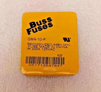 Bussmann GMA-10-R Fuses pack of 5ea. | eBay
