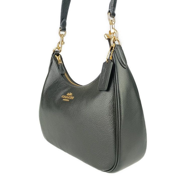 COACH Shoulder Bag Teri Hobo CJ517 Black 2Way Bag | eBay