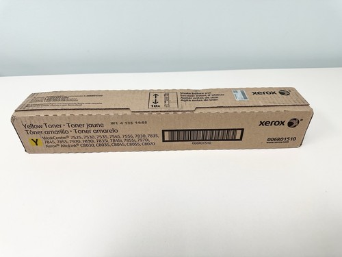 New OEM 006R01510 Yellow Xerox Toner Cartridge – Genuine, Sealed, Fast ...