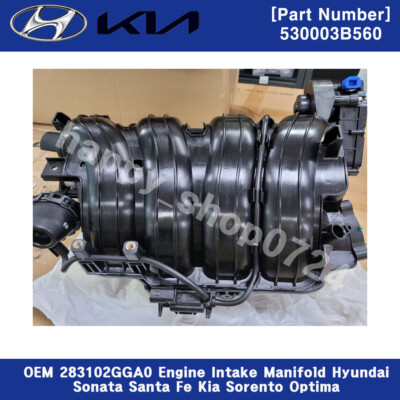 OEM 283102GGA0 Engine Intake Manifold Hyundai Sonata Santa Fe Kia ...