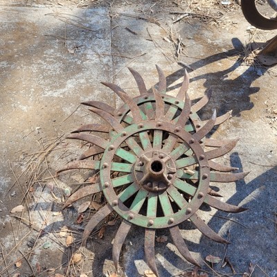 Garden - Spiked Rotary Hoe Wheel