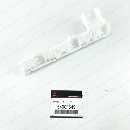 NEW GENUINE MITSUBISHI LANCER LEFT DRIVER SIDE FRONT BUMPER BRACKET ...