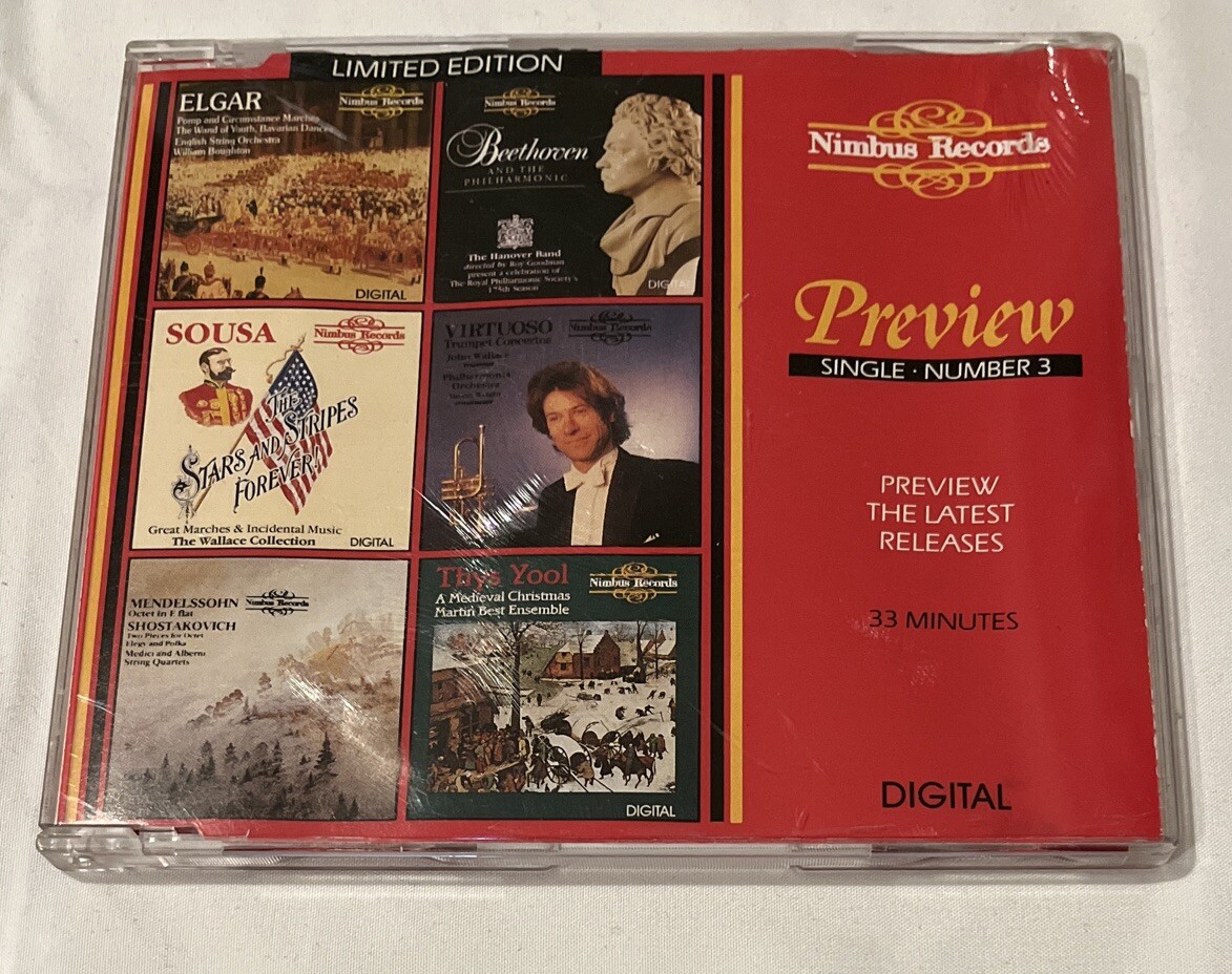 Nimbus Records Preview - Single Number 3 (Music CD) | eBay