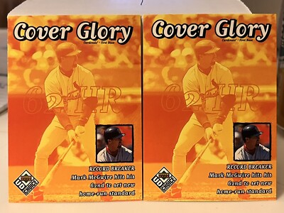 (2) 1999 Upper Deck Choice Cover Glory Mark McGwire #28 Cardinals | eBay