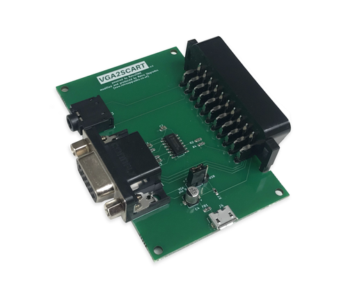 VGA2SCART VGA To SCART converter board RGBHV to RGBs | eBay