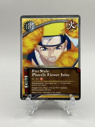🔥Naruto CCG-Fire Style: Phoenix Flower jutsu-J-386-Uncommon-M/NM!🔥 | eBay