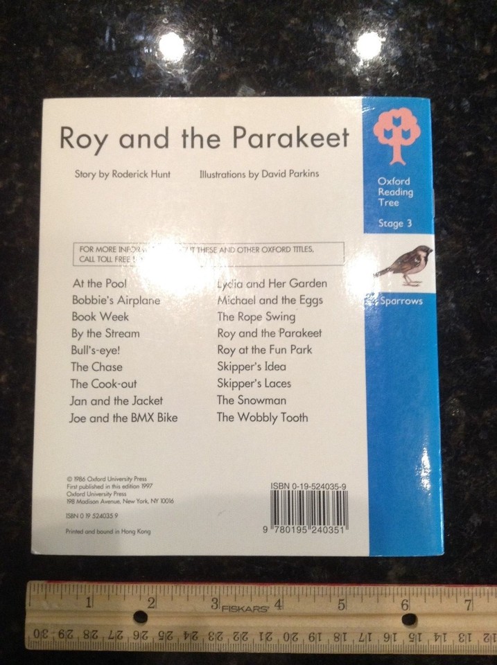 Roy and the Parakeet Roderick Hunt Paperback Book Oxford Reading Tree ...
