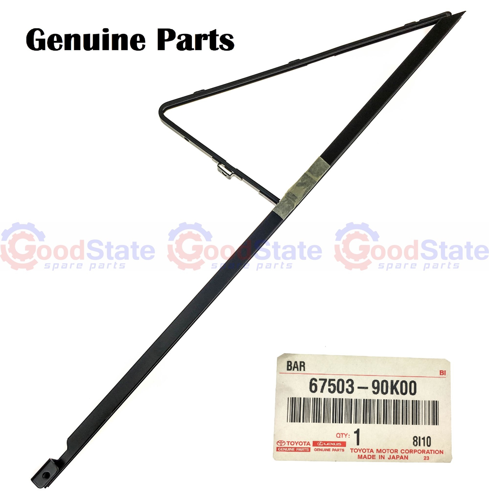 Genuine LandCruiser 70 Series Troopy Right RH Quarter 1/4 Vent Window ...