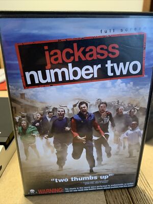 Jackass: Number Two (DVD, 2006, Rated Full Screen Version) 97361208848 ...