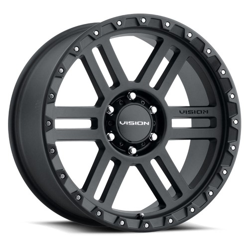 18X9 Vision Off Road 354 Manx 2 5x139.7 5x5.5 Satin Black Wheel Rim ...