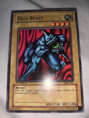 Yu-Gi-Oh! TCG Pale Beast Metal Raiders MRD-047 1st edition | eBay