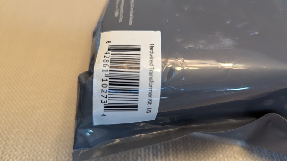 Ring Hardwired Transformer For Ring Wired Video Doorbell 120V AC 60Hz ...