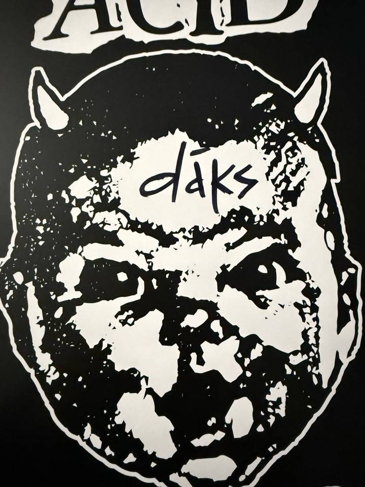 Original Signed Acid Bath Concert Poster Signed By Dax Riggs | eBay