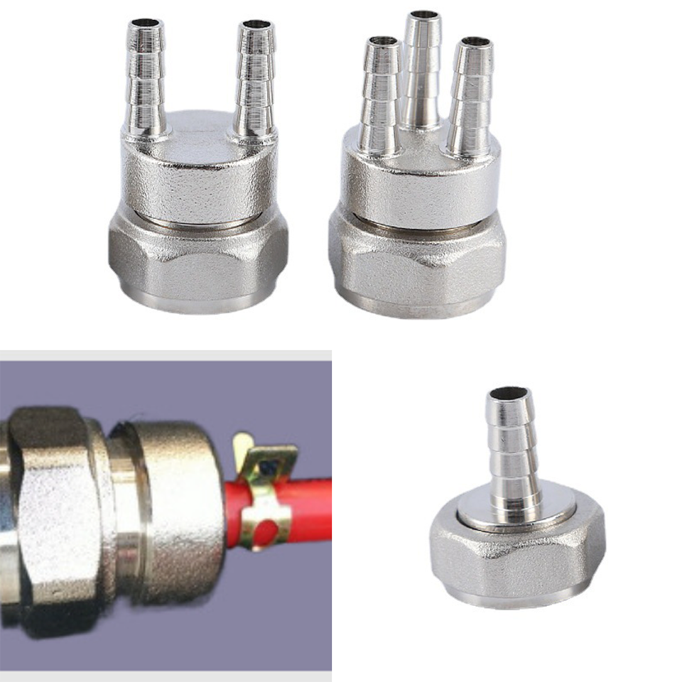 Underfloor Heating Brass Capillary Pipe Joints G34 Thread for Floor ...