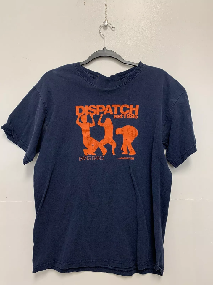 Vintage Bang Bang Dispatch 1996 Band T Shirt Navy All Size Gift Fan | eBay