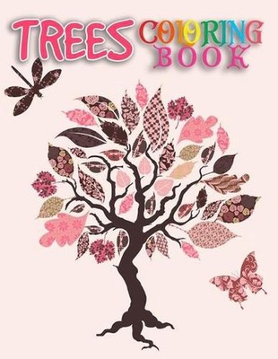 Trees Coloring Book: Creative Haven Beautiful Tranquil Trees Coloring ...