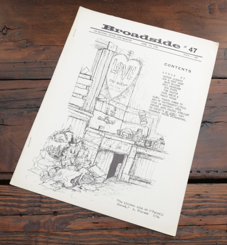 BROADSIDE June 1964 #47 ALFRED ALBERTI Eric Anderson TOM PAXTON USED | eBay