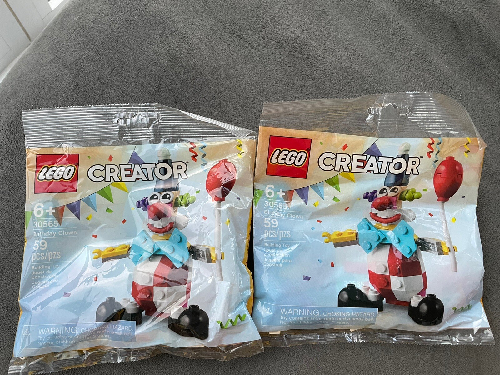 LEGO 30565: Polybags - Birthday Clown - 2 Sets, Sealed 673419341035 | eBay