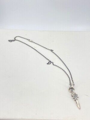 Yohji Yamamoto FW22 Wolf Dagger Gothic Necklace new with Yohji Yamamoto FW22 Wolf Dagger Gothic Necklace new with