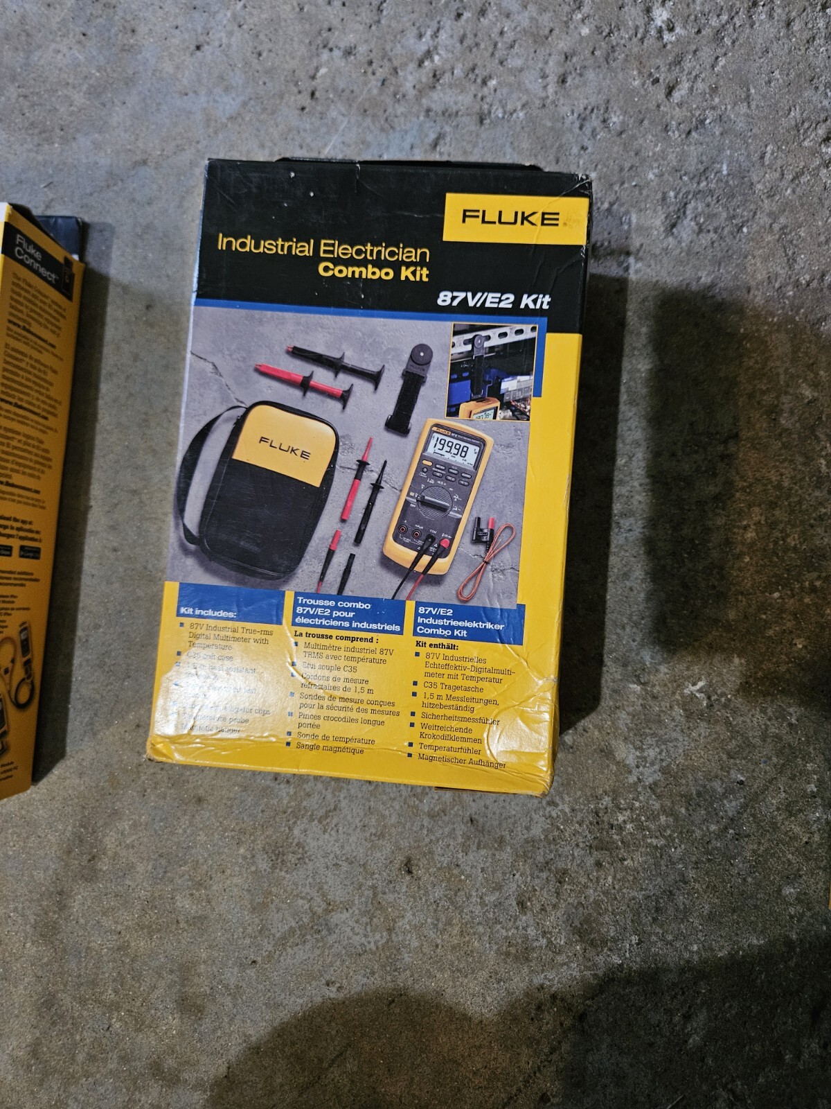 FLUKE 87V/E2 Electrician COMBO KIT TRUE-RMS MULTIMETER 95969353274 | eBay