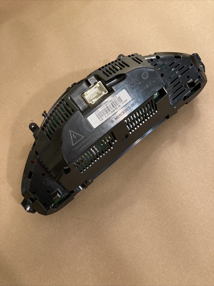 Mercedes Benz W211 E-Class Instrument Cluster Speedometer A2115404648 ...