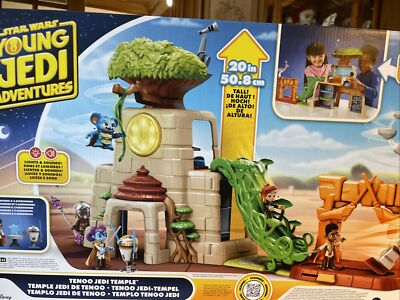 Star Wars Young Jedi Adventures Tenoo Jedi Temple Playset | eBay