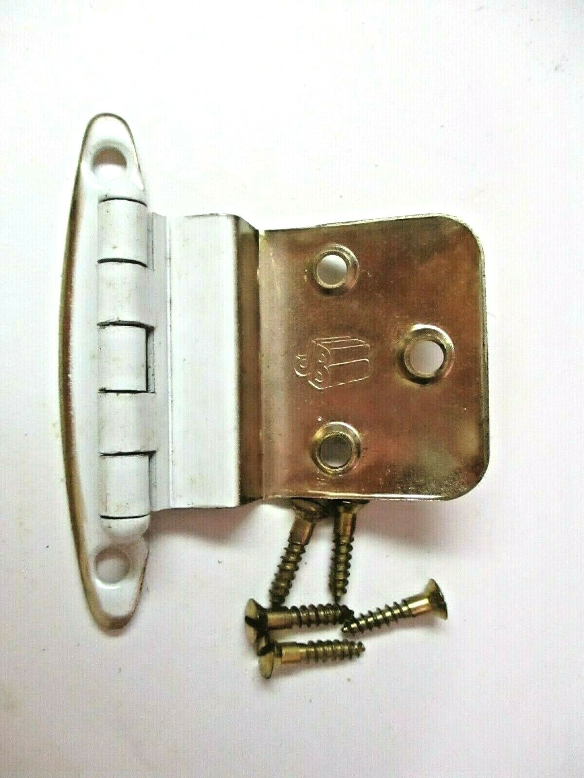 JayBee JB 255-63-51 Coronet 1950 Cabinet Door 1 Hinge 3/8" Inset Brass ...