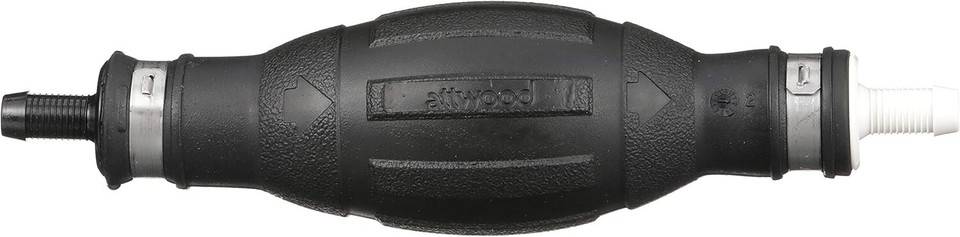 Attwood Fuel Line Primer Bulb 3.8" Outboard Motor Marine Engine Primer ...