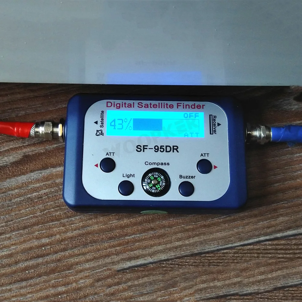 Digital Satellite Finder Satlink Tester Meter TV Signal Receiver Sat ...