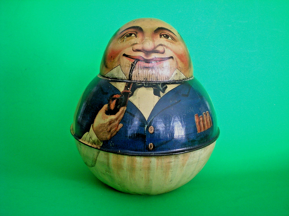 Antique ROLY POLY Tobacco Tin ~ Mayo's Cut Plug ~ The Shopkeeper ...